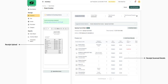 Automated Invoice Scanning with LLMs For Smarter Data Extraction